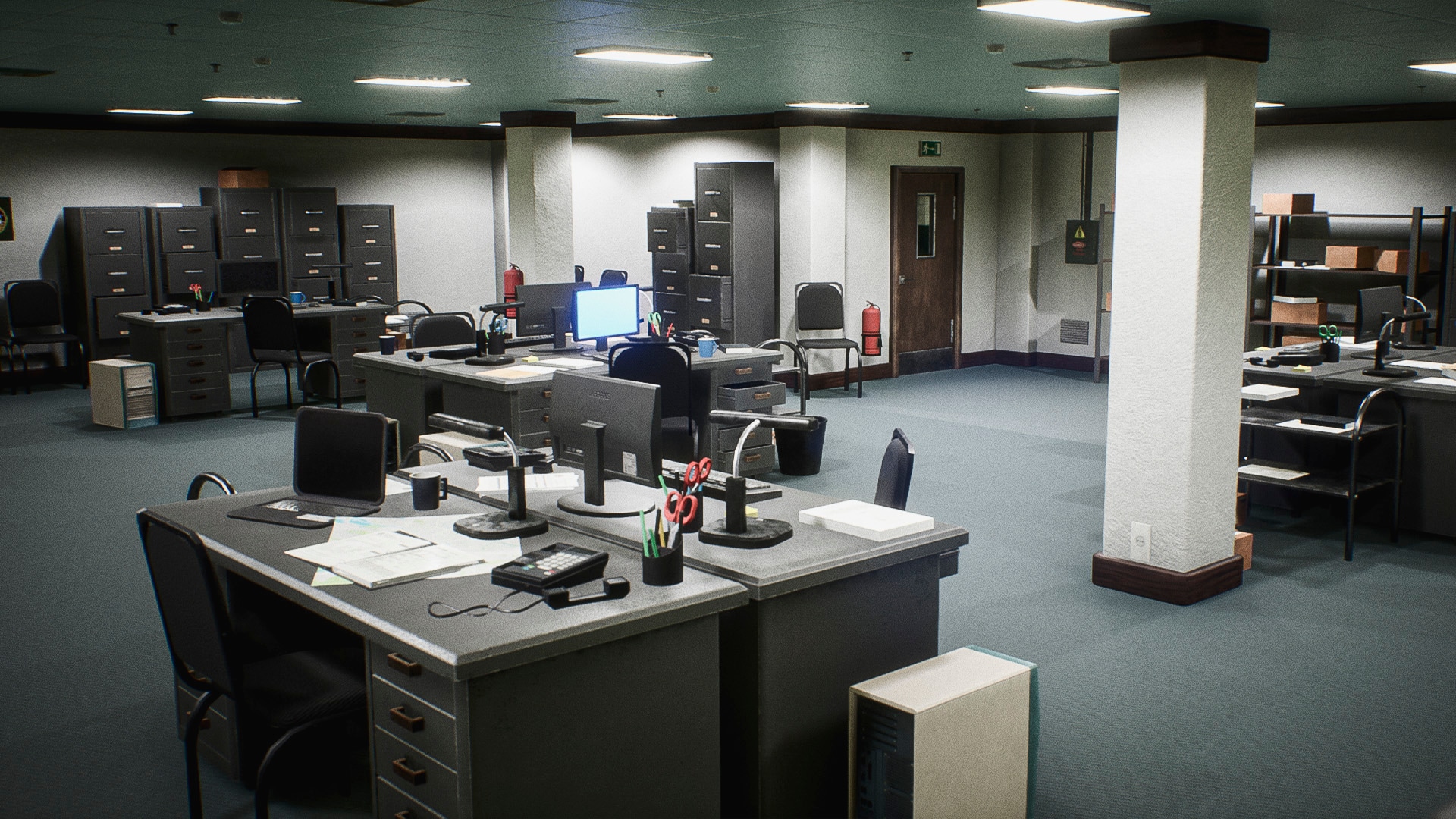 Police Department & Interrogation Room in Environments - UE Marketplace